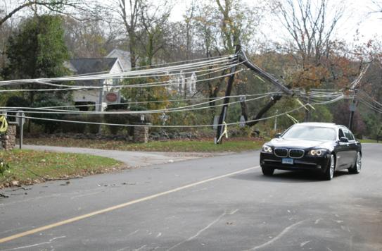 Superstorm Sandy Hits Connecticut and East Coast - Colin Andrews